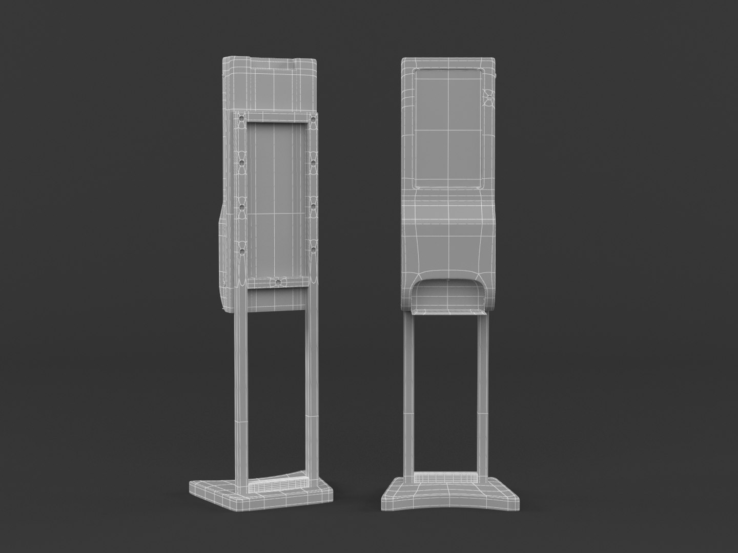 3D Hand Sanitizer Dispenser Model - TurboSquid 1628050