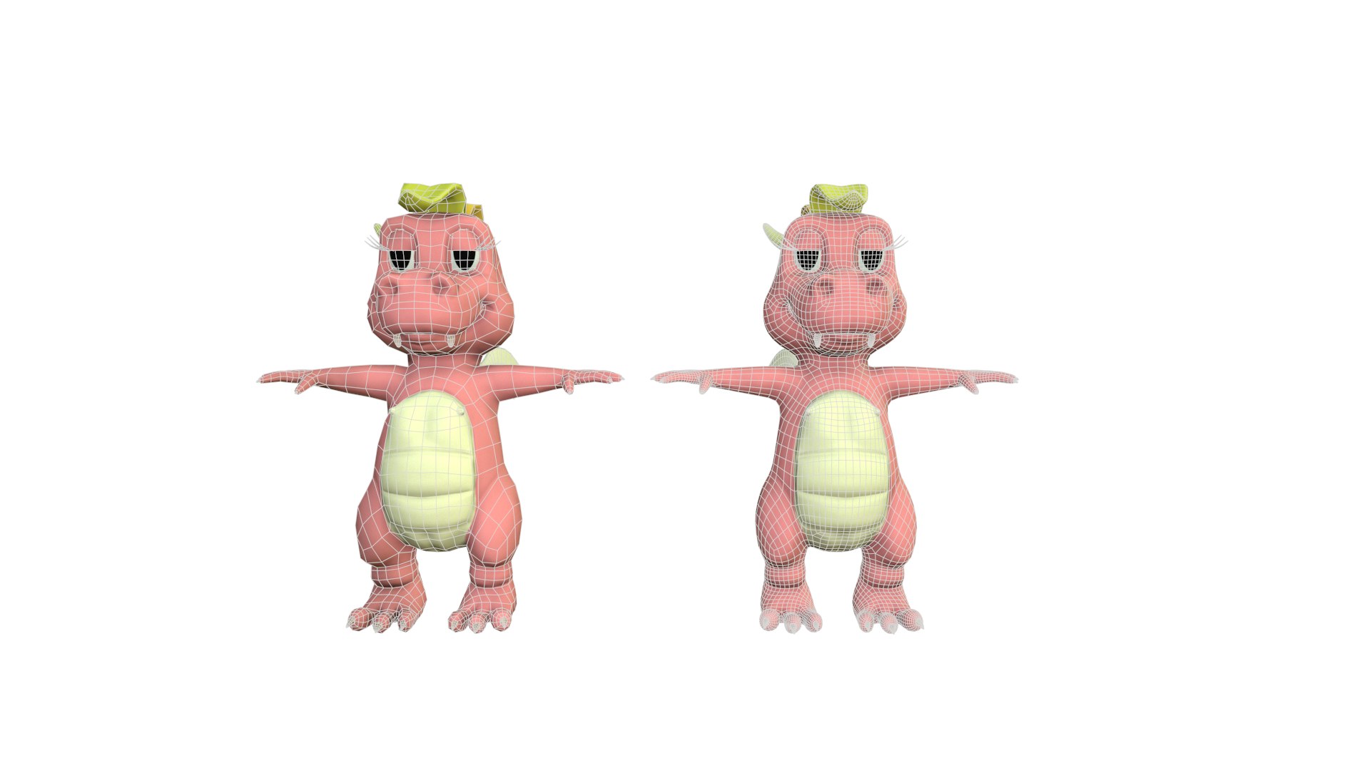 Dragon Cartoon Ar 3D Model - TurboSquid 1603749