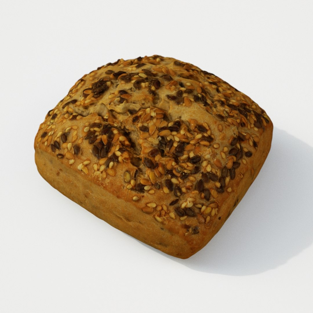 3D Bread Loaf Food Model - TurboSquid 1350281