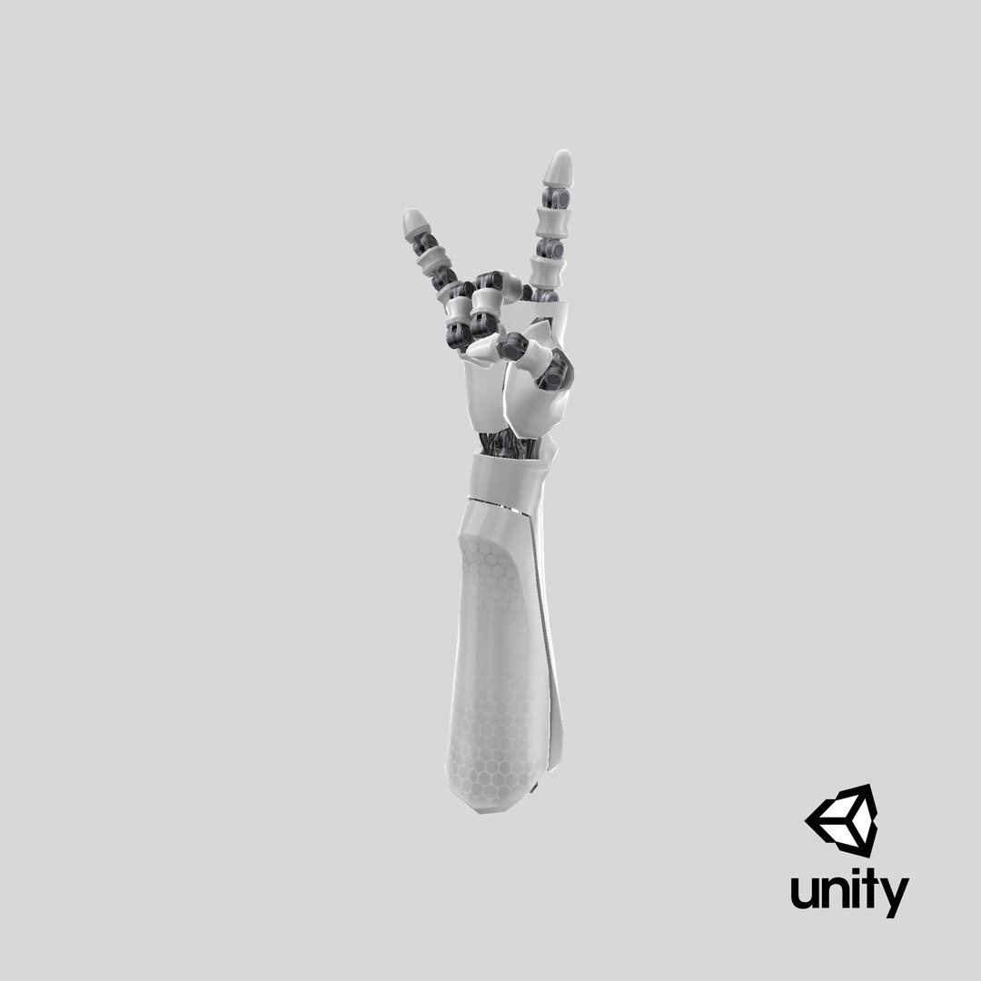 Robot Hand 6 3D - TurboSquid 1794452