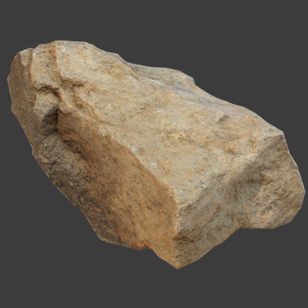 3d model stone scan