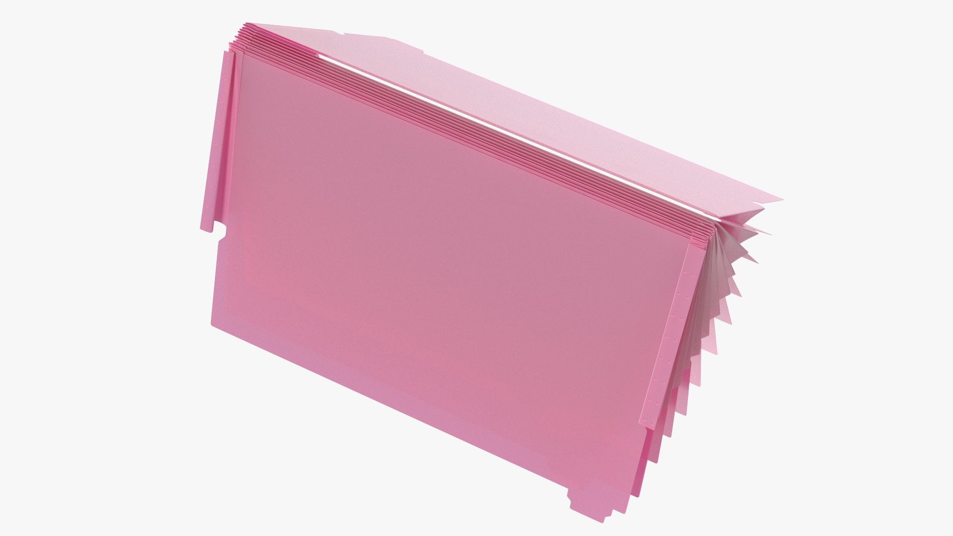 Pocket File Folders Open Pink 3D Model - TurboSquid 1805438