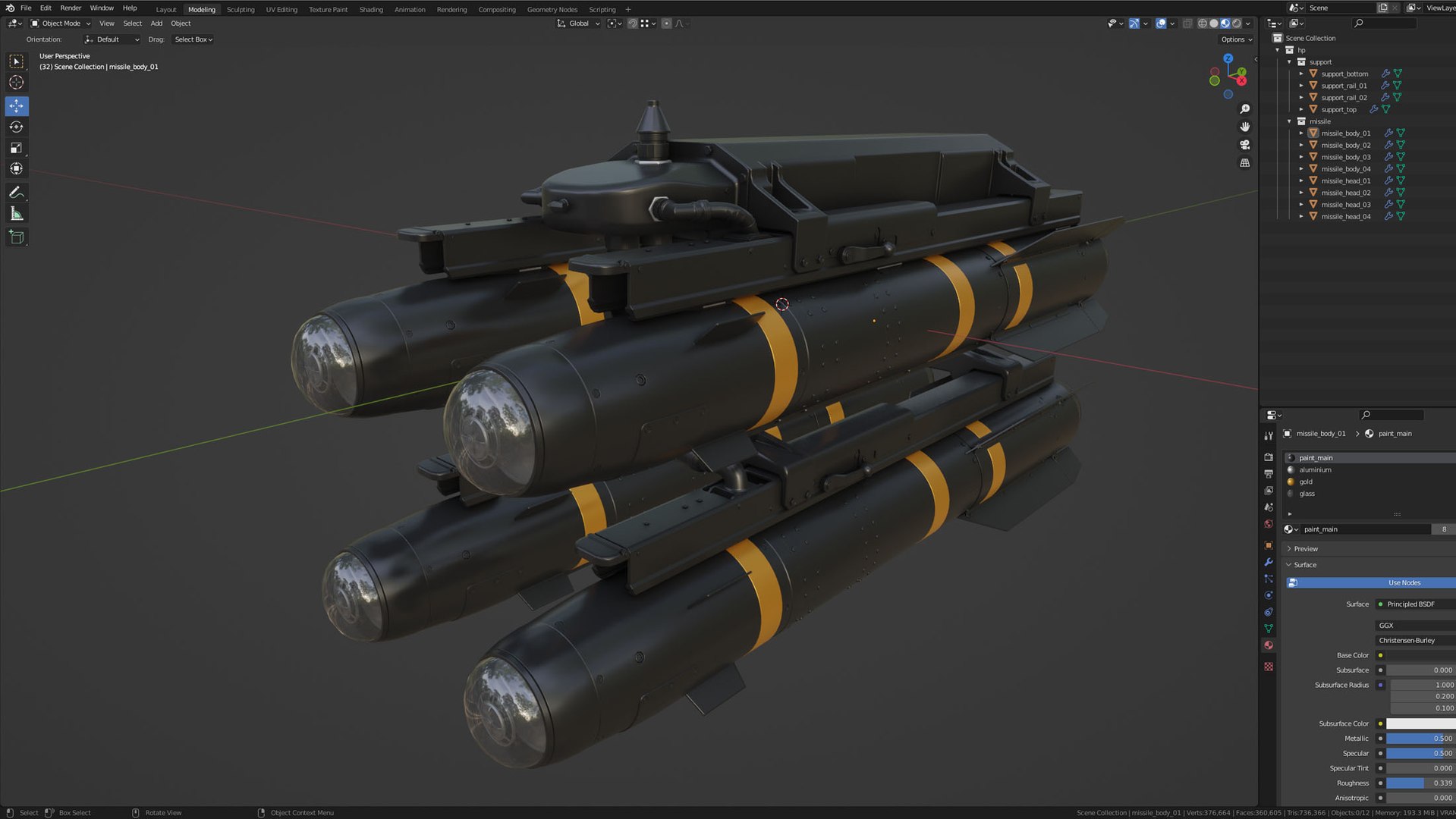 Agm-114hellfireblend 3D Model - TurboSquid 1996171