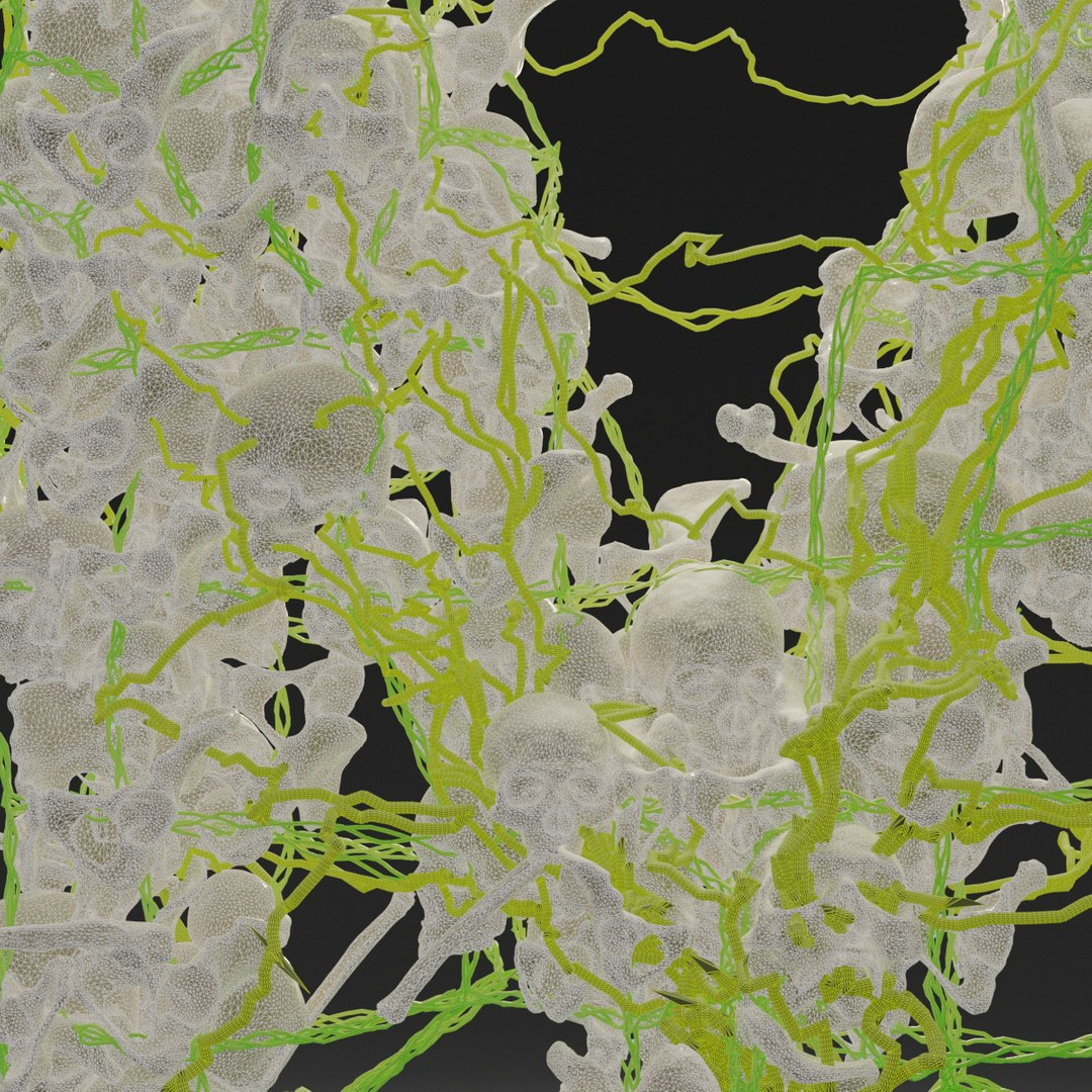 Letter m bones skeleton 3D model - TurboSquid 1546204