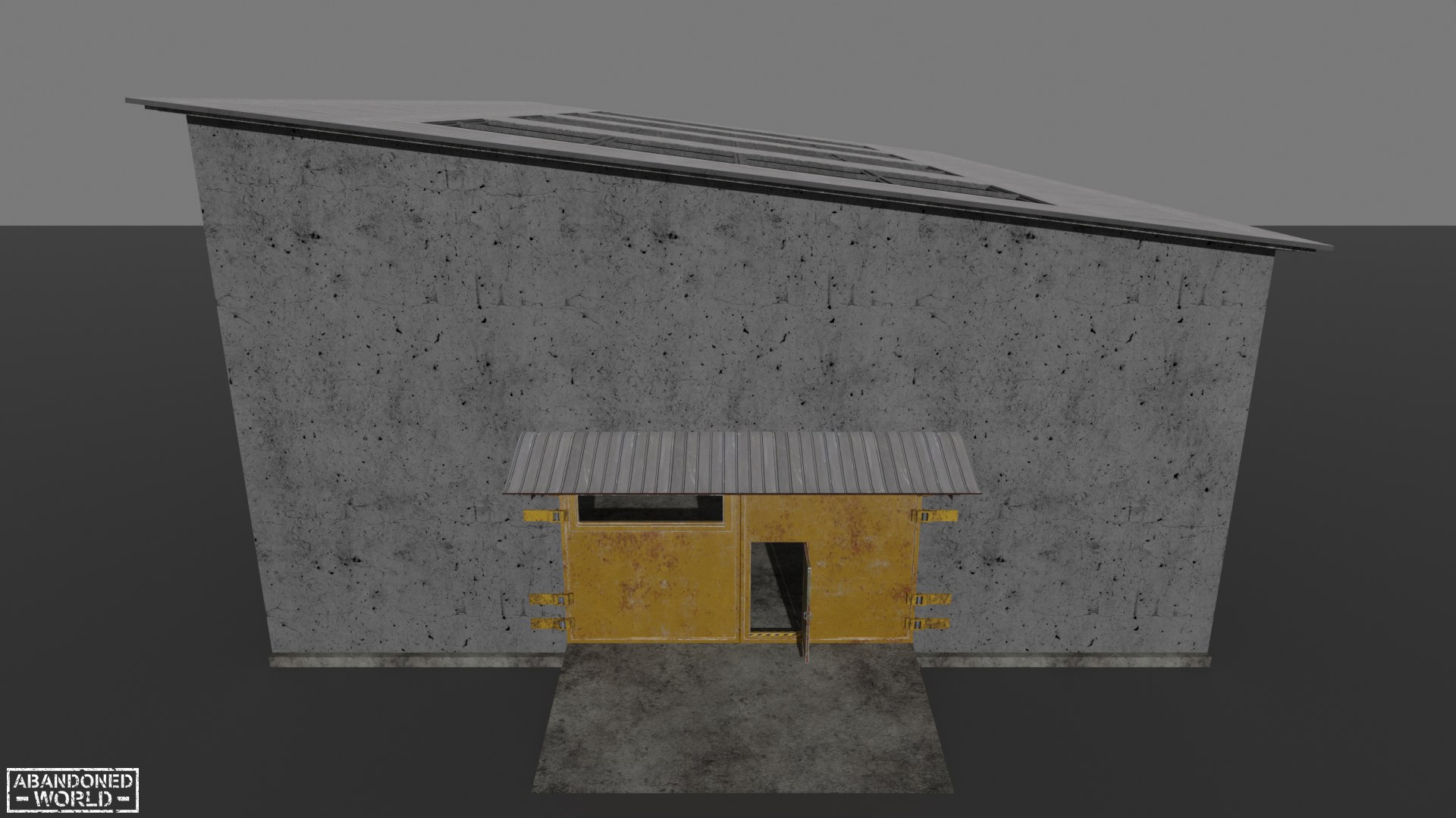 Big Industrial Warehouse 3D Model - TurboSquid 2315003