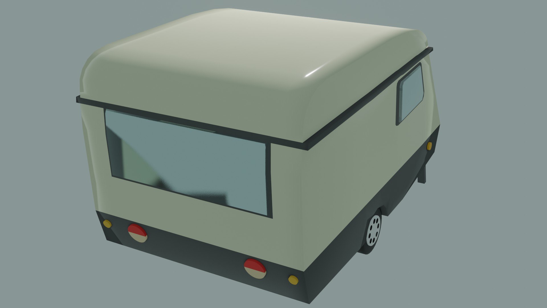 Caravan OBJ Model - TurboSquid 2251633