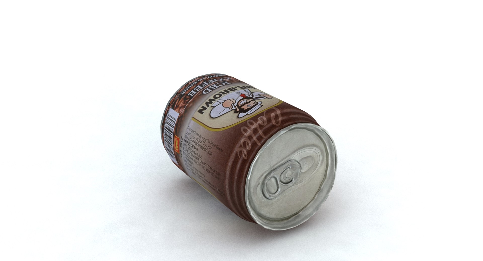 3d Model Iced Coffee
