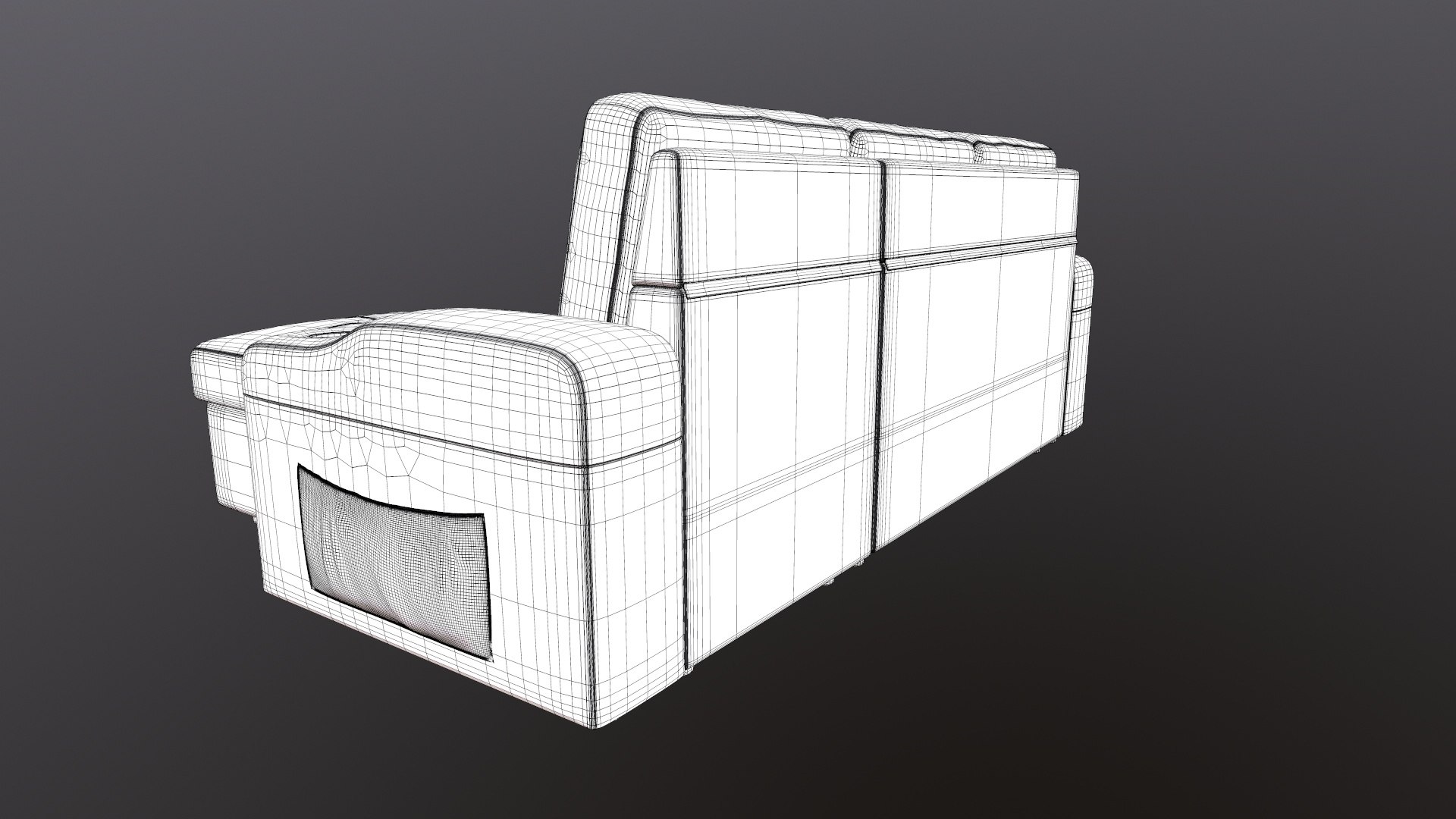 LHS Leather Sofa 3D Model - TurboSquid 1977619