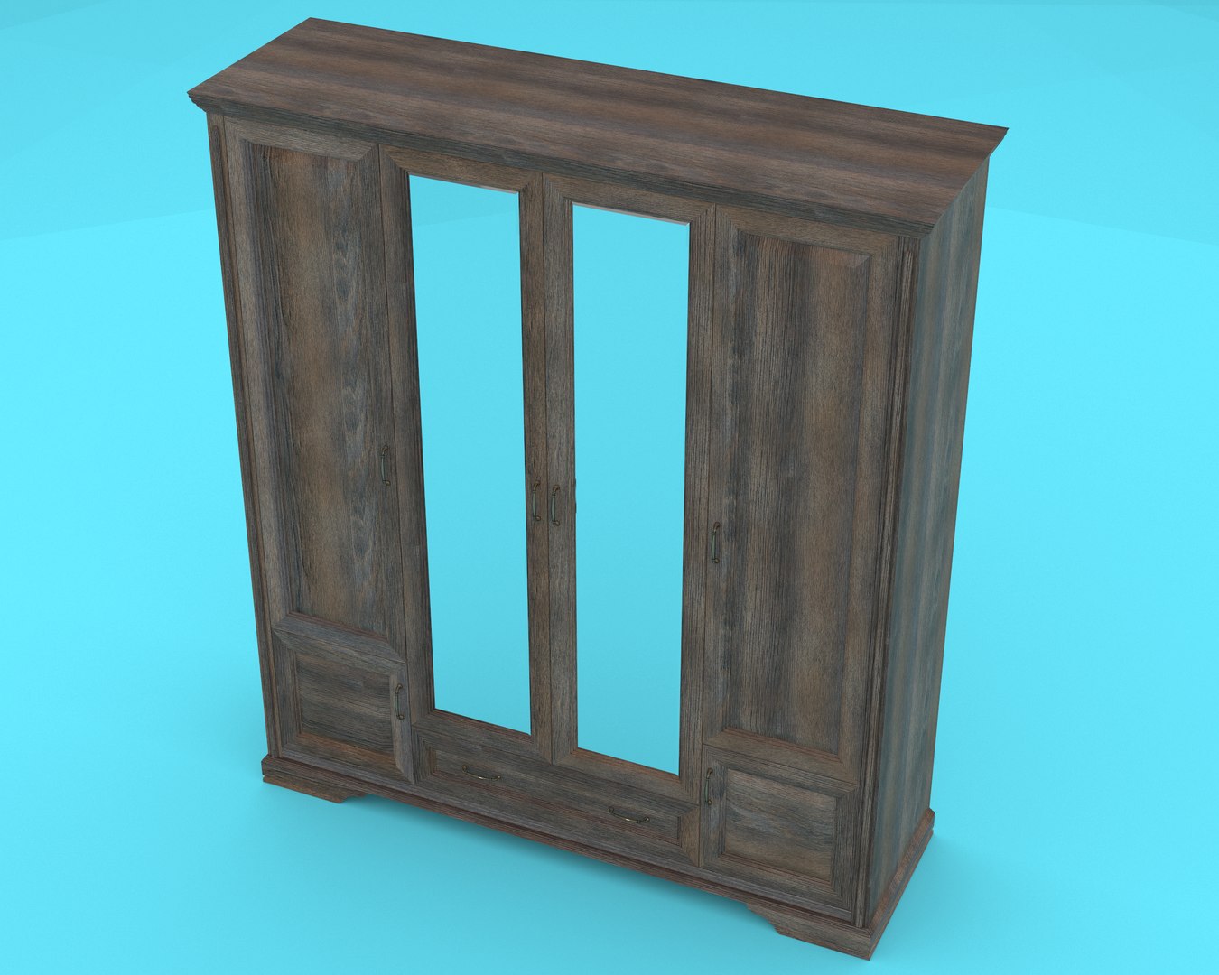 3D Wardrobe Bedroom STYLUS model - TurboSquid 1919309