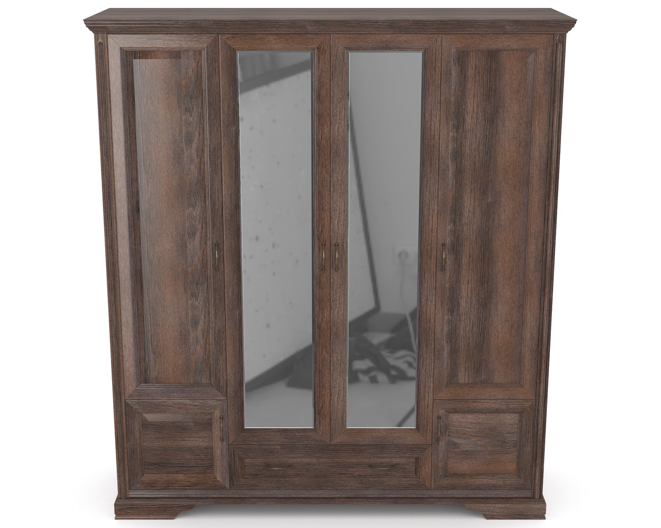 3D Wardrobe Bedroom STYLUS model - TurboSquid 1919309