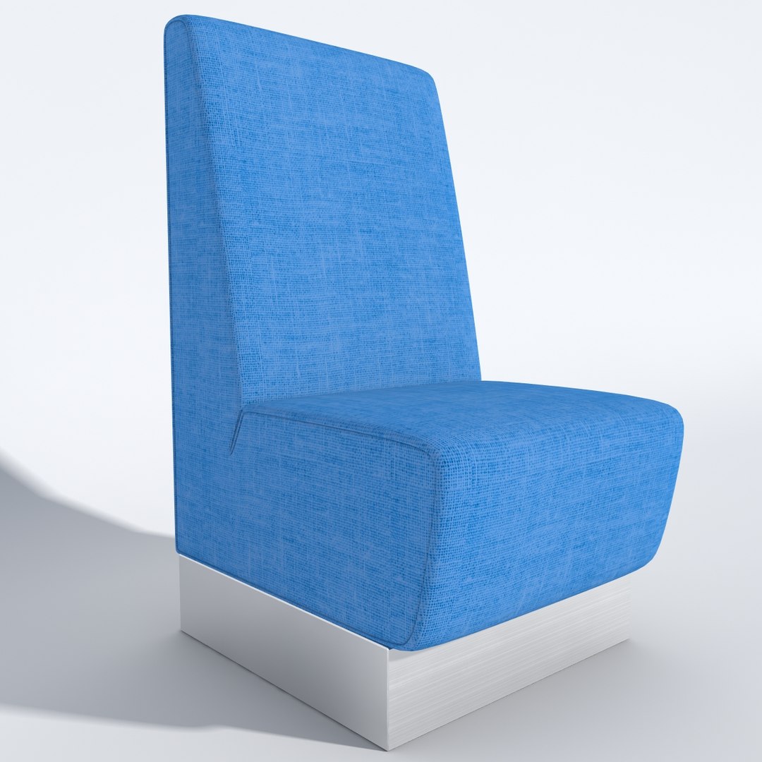 3d Model Booth Seating Aura
