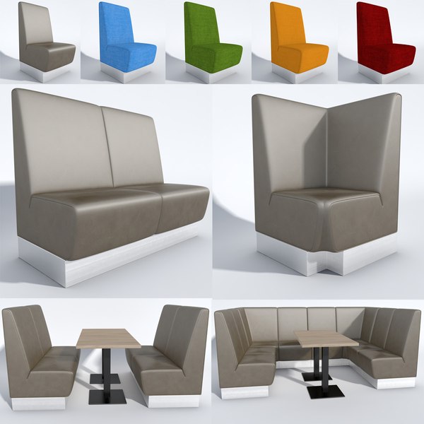 Banquette 3D Models for Download | TurboSquid