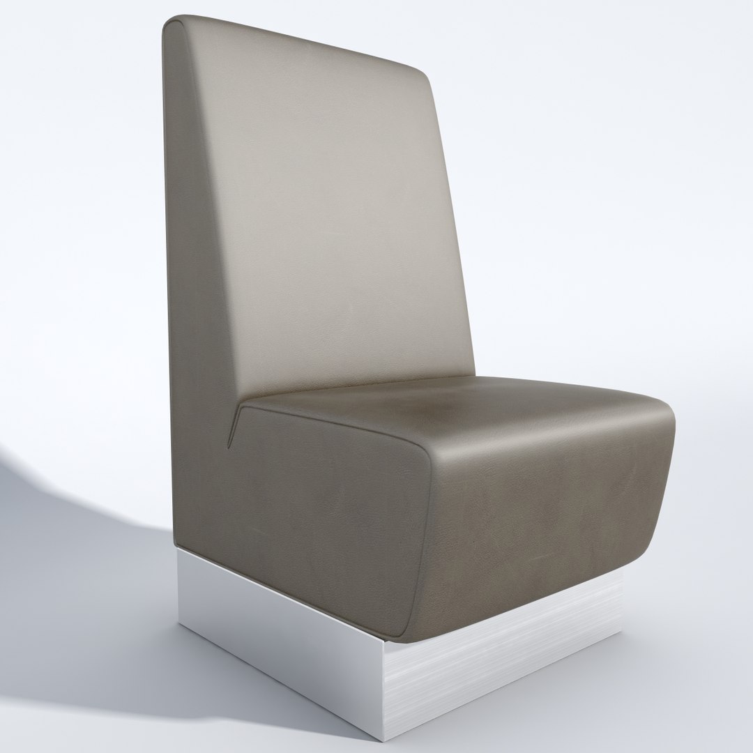 3d Model Booth Seating Aura