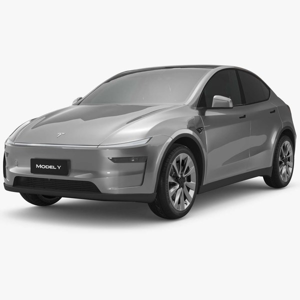 2025 年特斯拉新款 Model Y3D模型 - TurboSquid 2344095