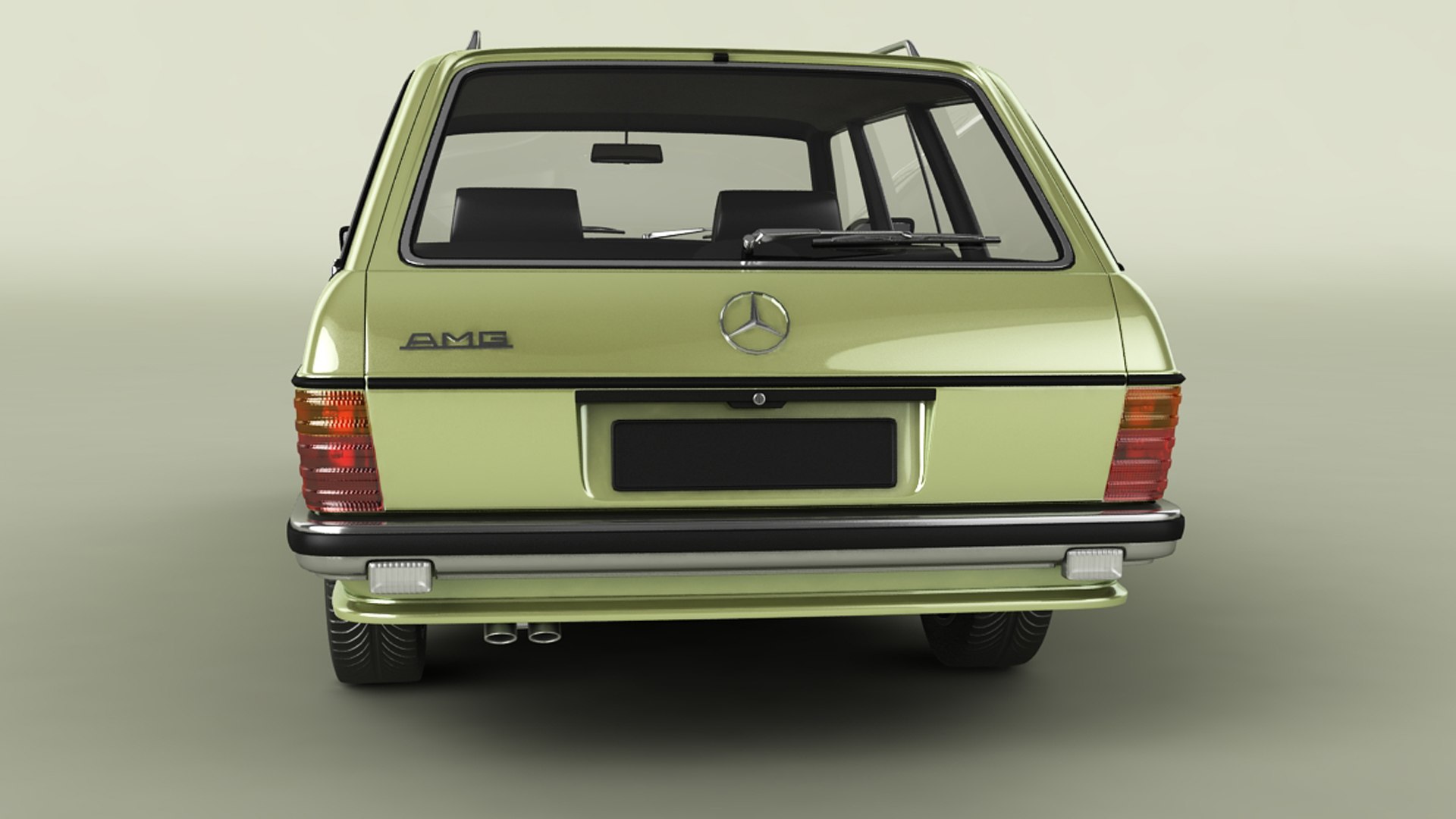 Mercedes-Benz W123 AMG Wagon 3D - TurboSquid 2100694
