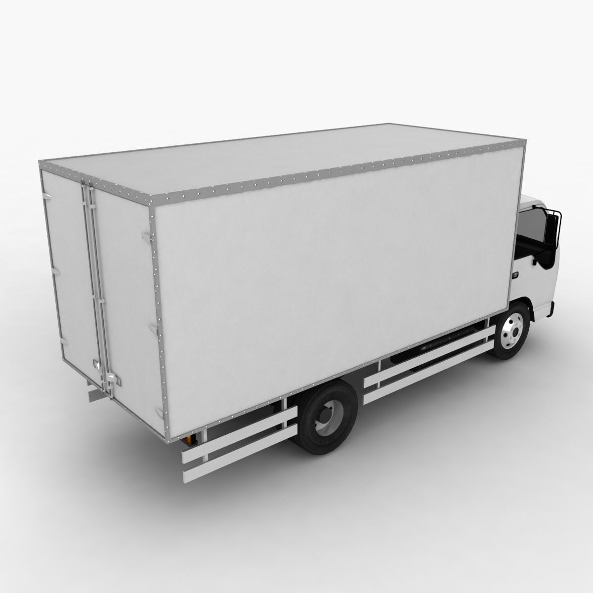 3d isuzu truck model