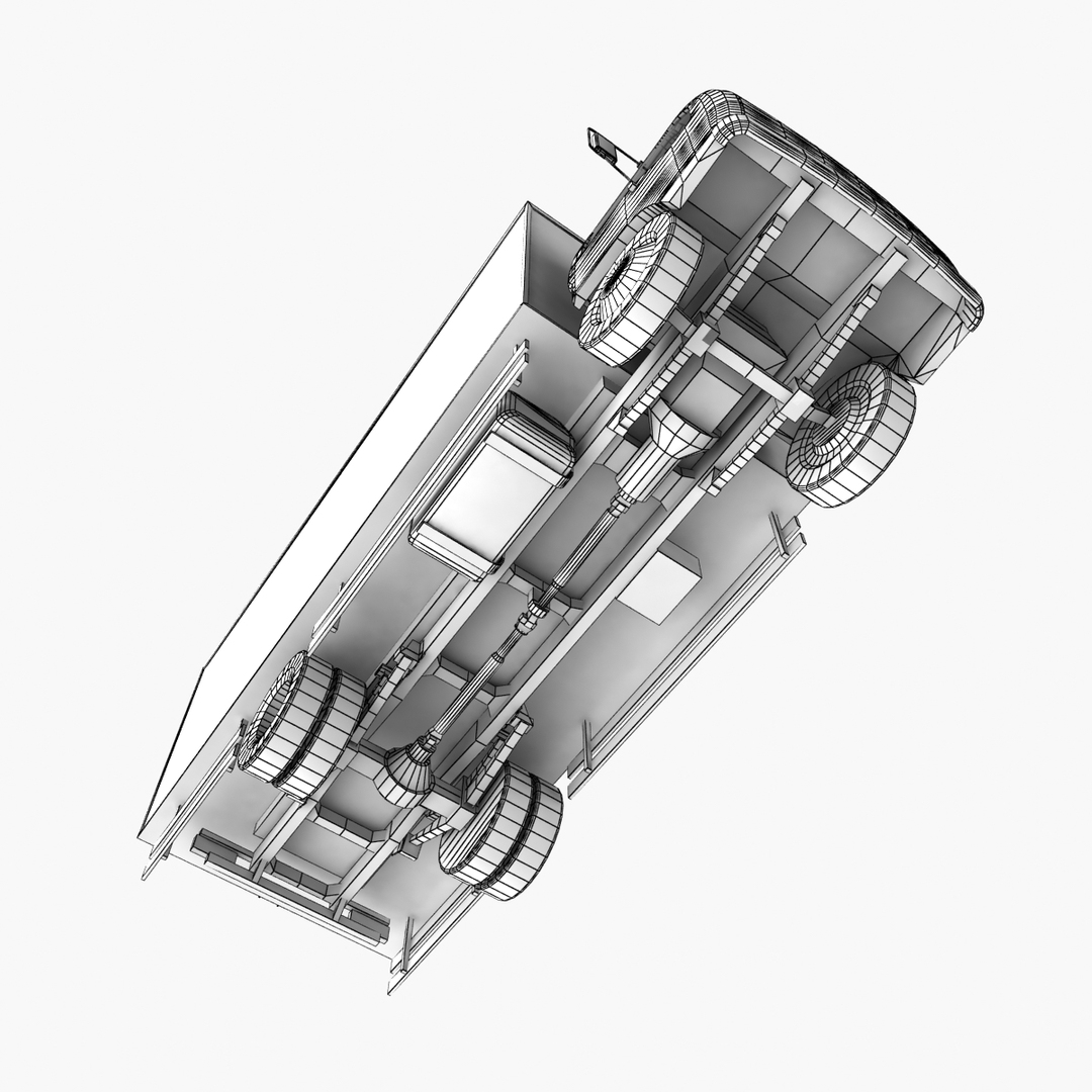 3d isuzu truck model