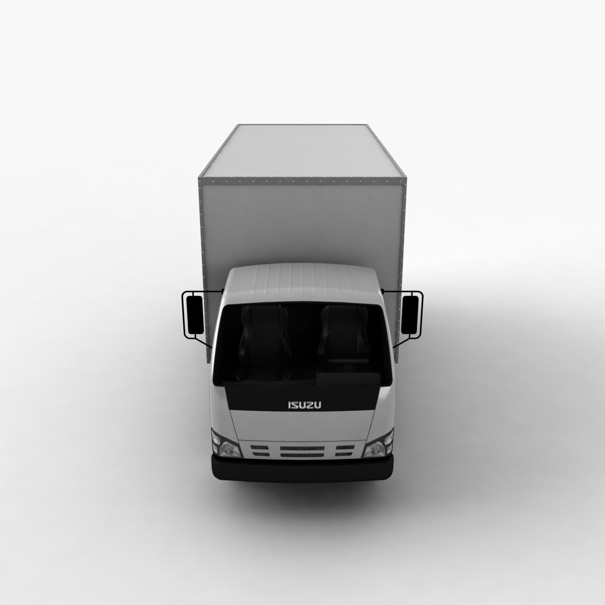 3d isuzu truck model
