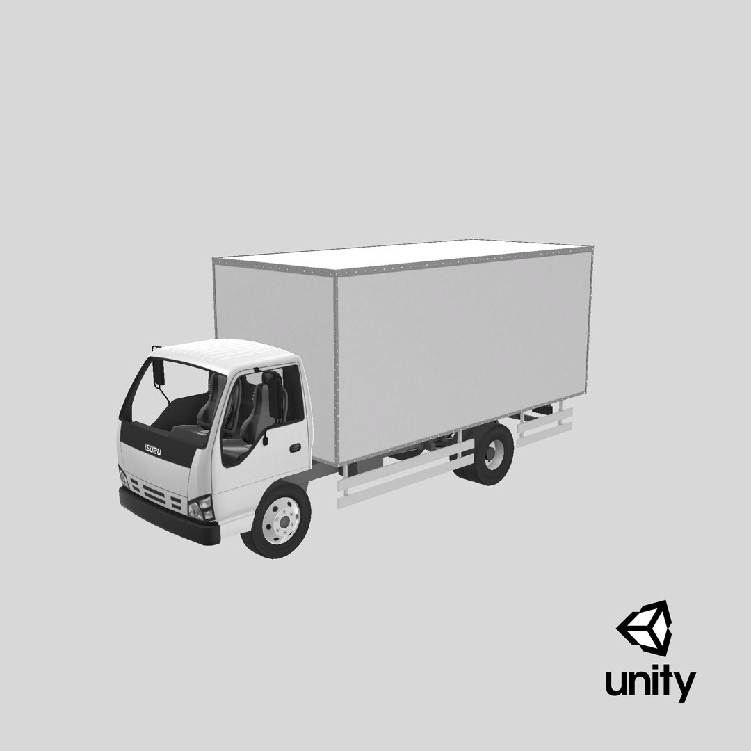 3d Isuzu Truck Model