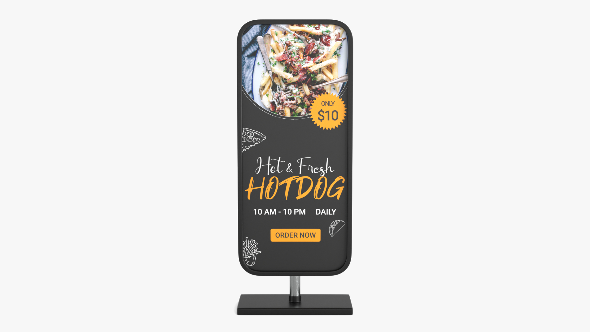 3D Advertising Stand - TurboSquid 1850142