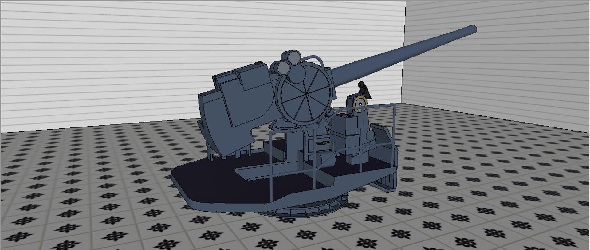 5 Inch 38 Caliber 3D Model - TurboSquid 1458330