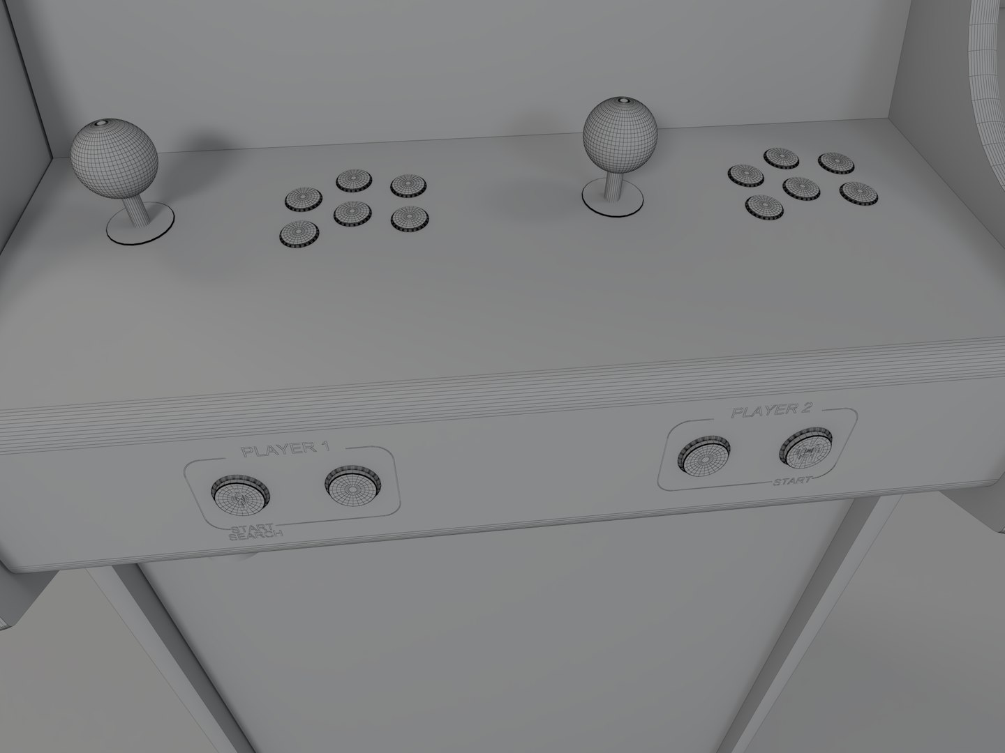 Donkey Kong Machine 3D Model - TurboSquid 1819947