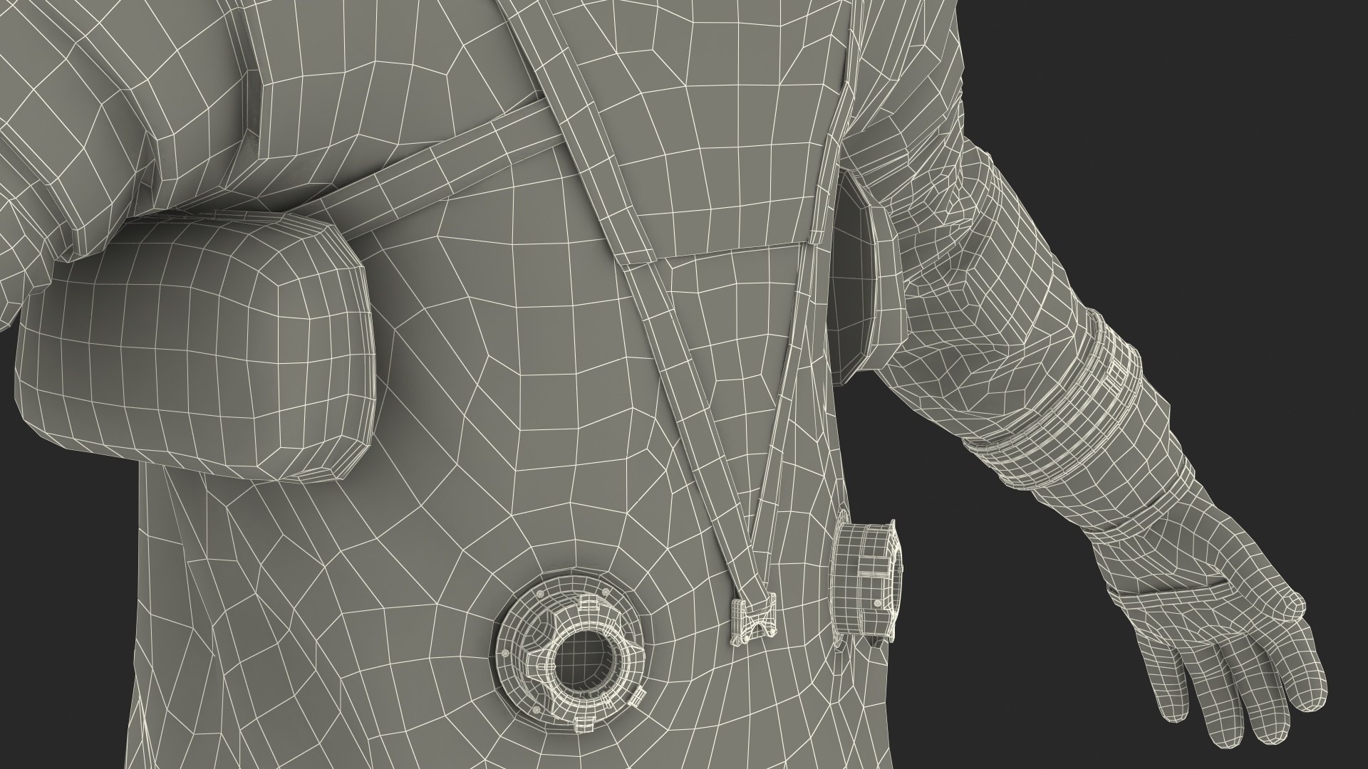 3D Nasa Ocss Astronaut Spacesuit Model - TurboSquid 1580121