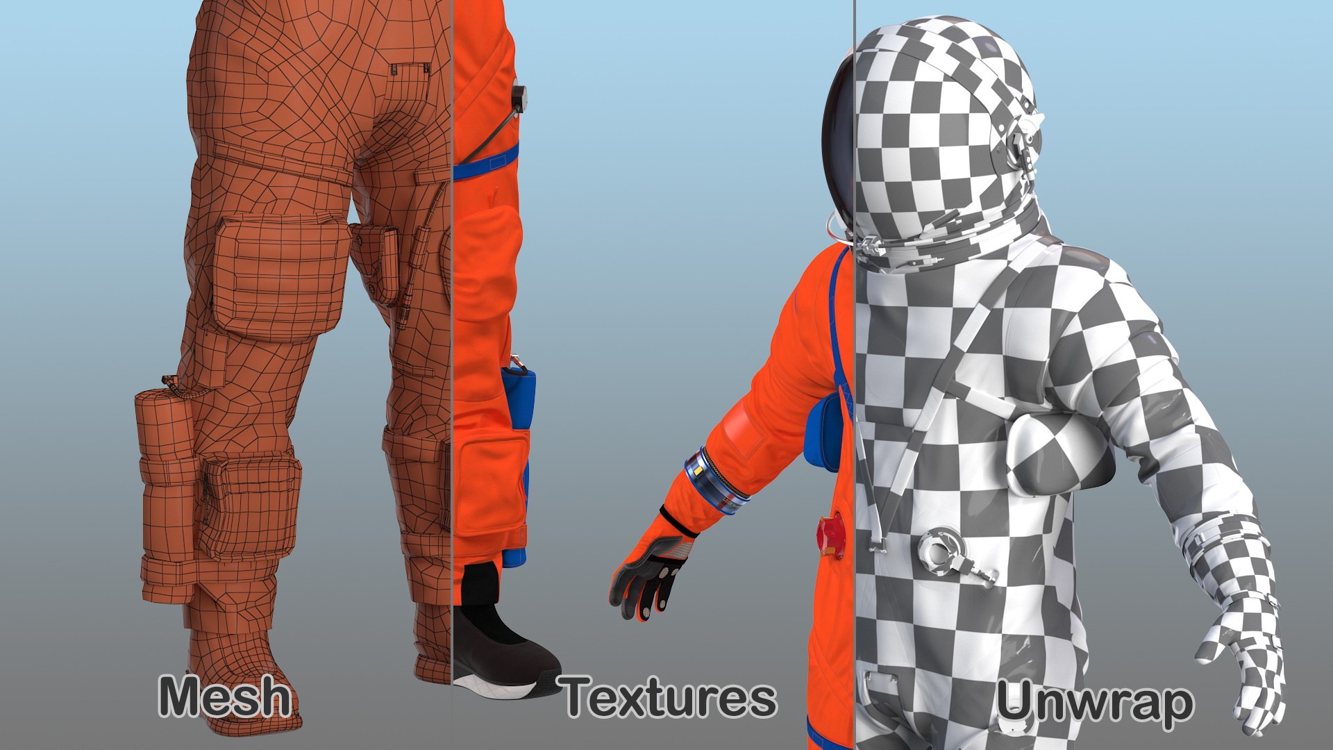 3D Nasa Ocss Astronaut Spacesuit Model - TurboSquid 1580121