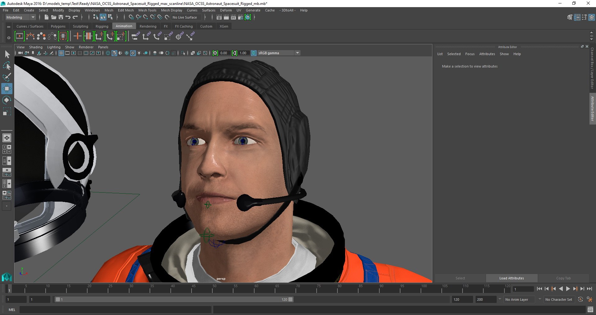 3D Nasa Ocss Astronaut Spacesuit Model - TurboSquid 1580121