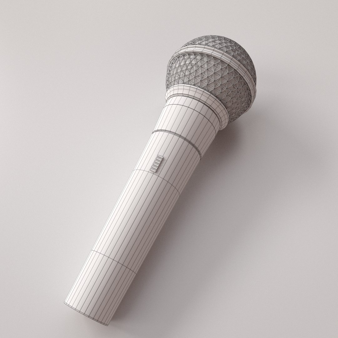 Microphone Mic 3D Model - TurboSquid 1637530