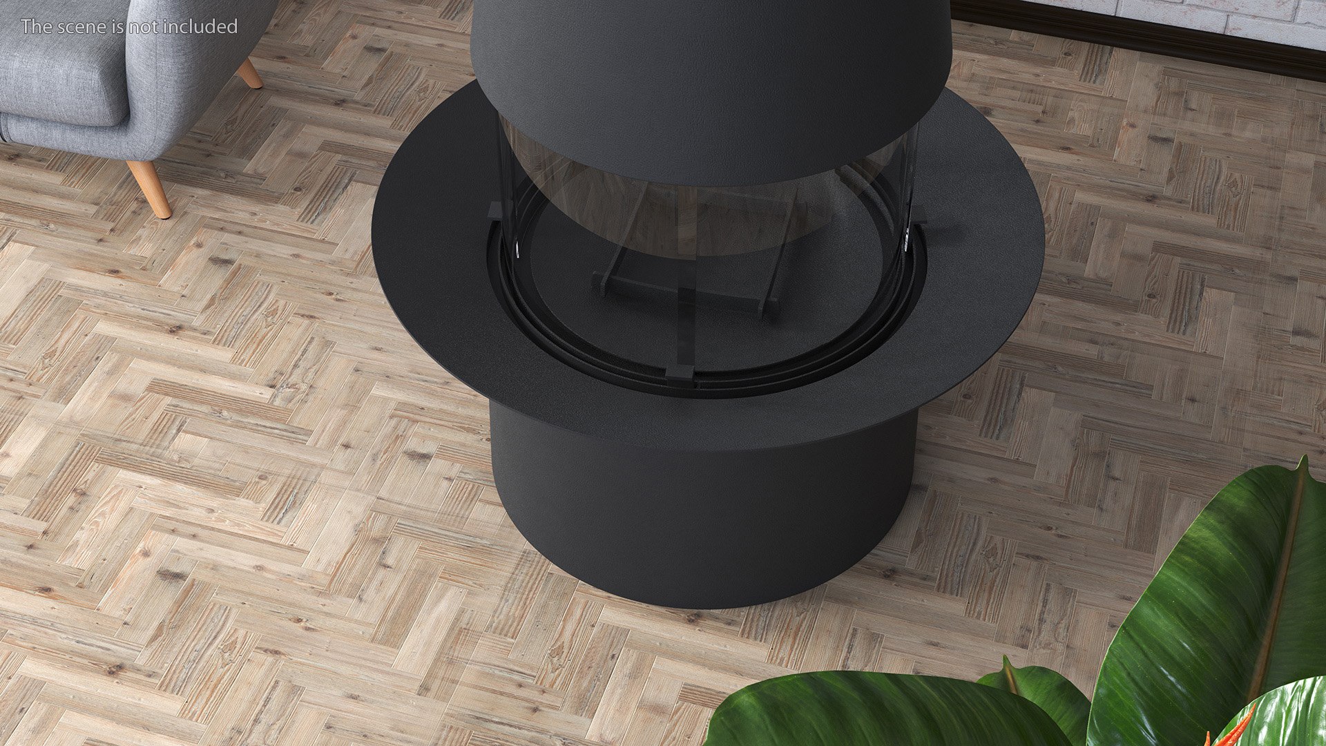 3D Chimney Focus Creation Empty Black - TurboSquid 2065663
