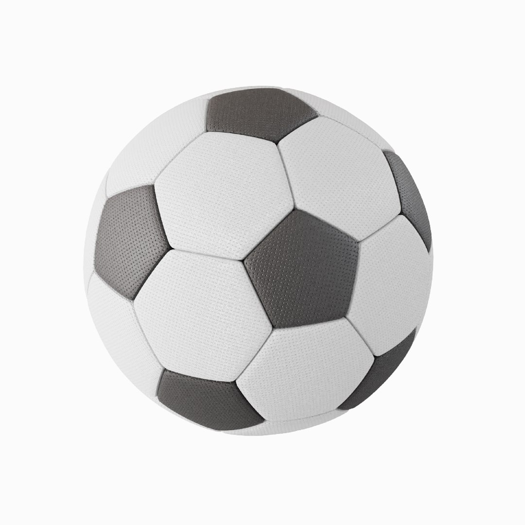 3D Modern Leather Soccer Ball - TurboSquid 2358323
