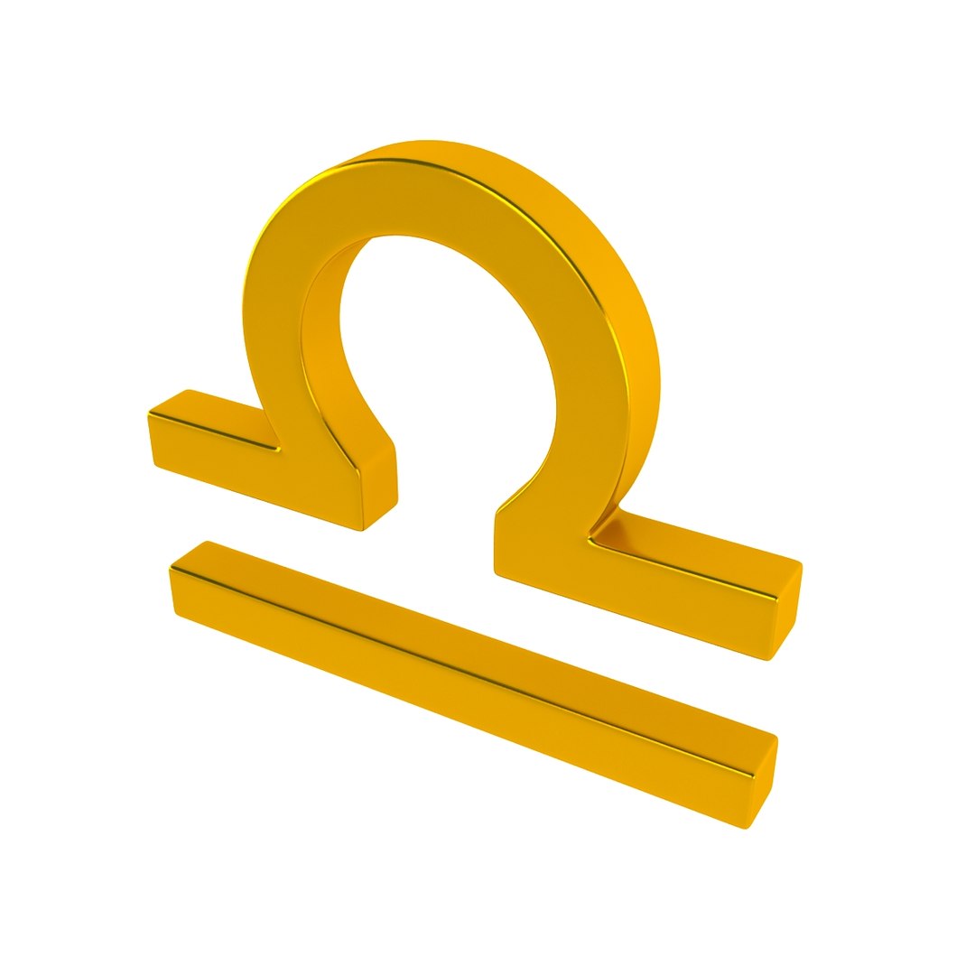 Zodiac Libra Sign 3d 3ds