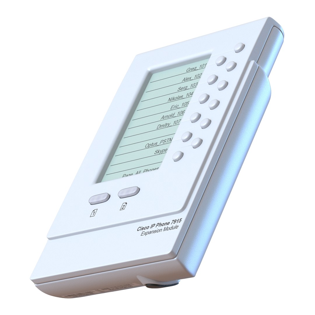 3d Cisco 7915 Expansion Module