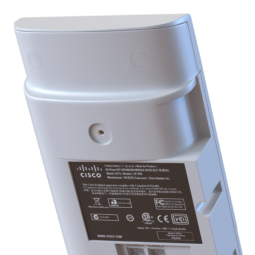 3d Cisco 7915 Expansion Module