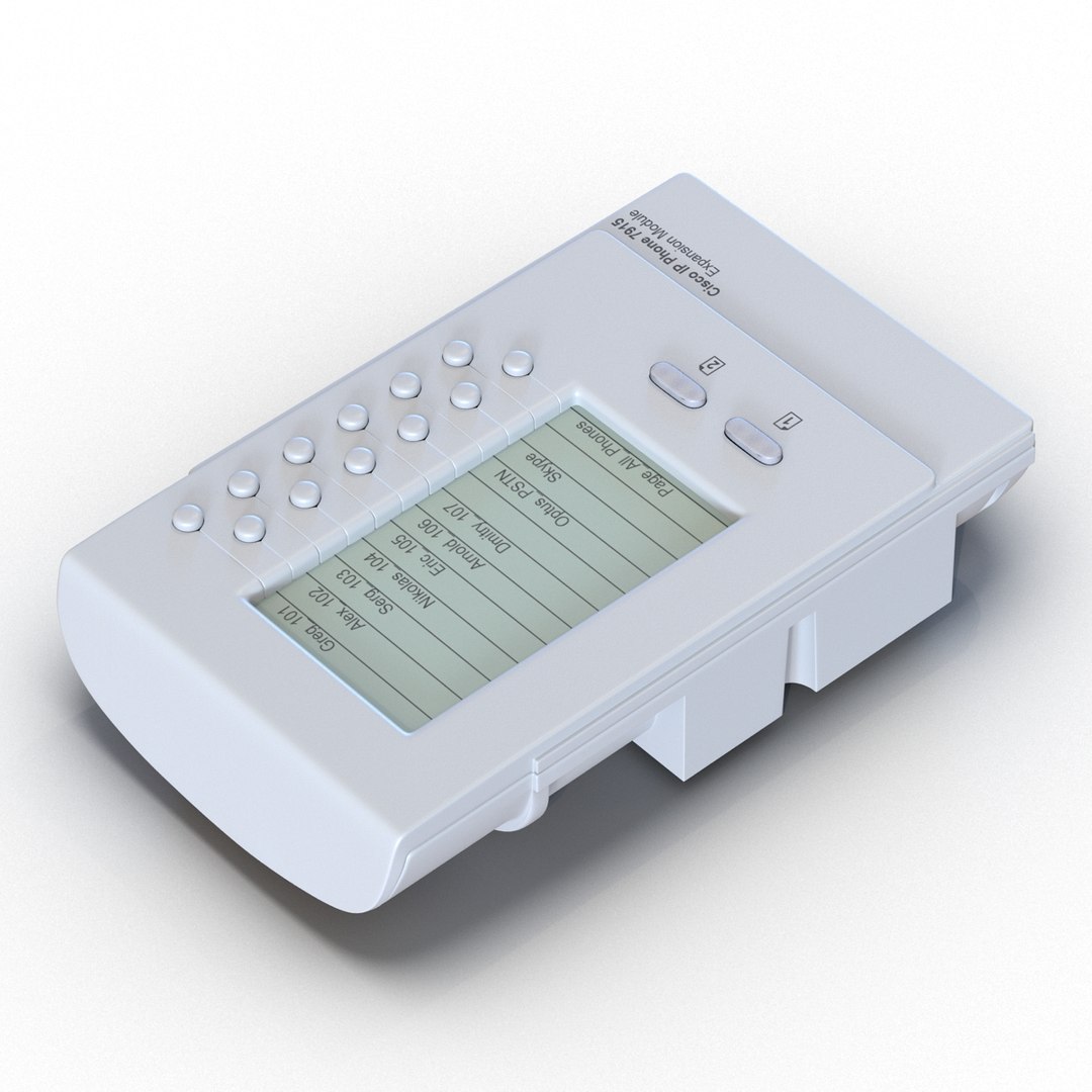 3d Cisco 7915 Expansion Module