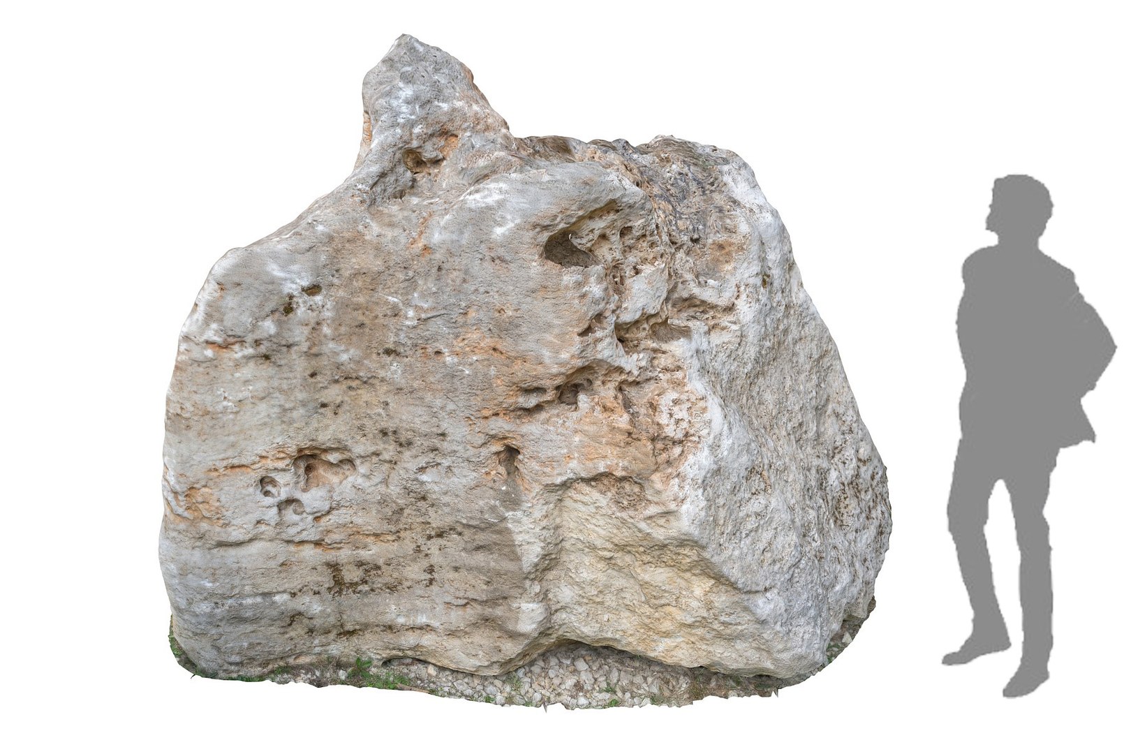 3d Model Of Dolomite Rock Scan Hd