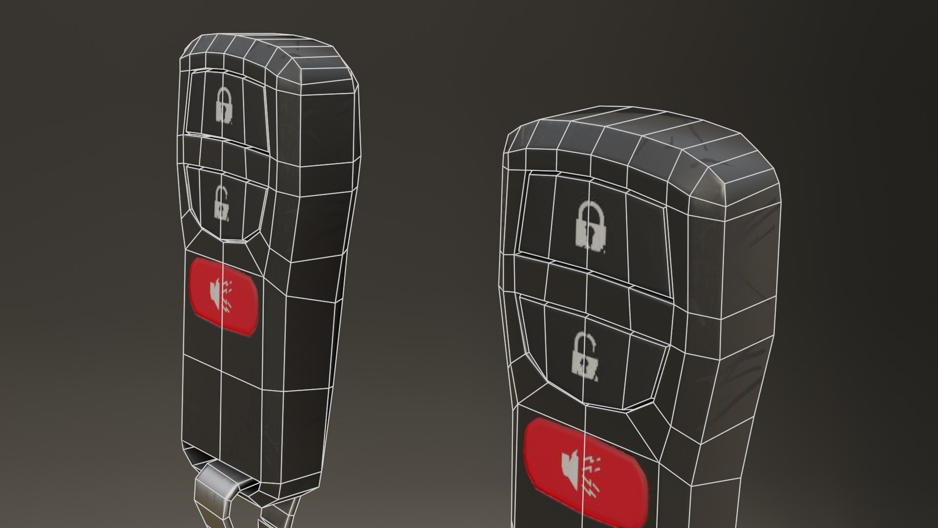 Car Key 3D Model - TurboSquid 1649604