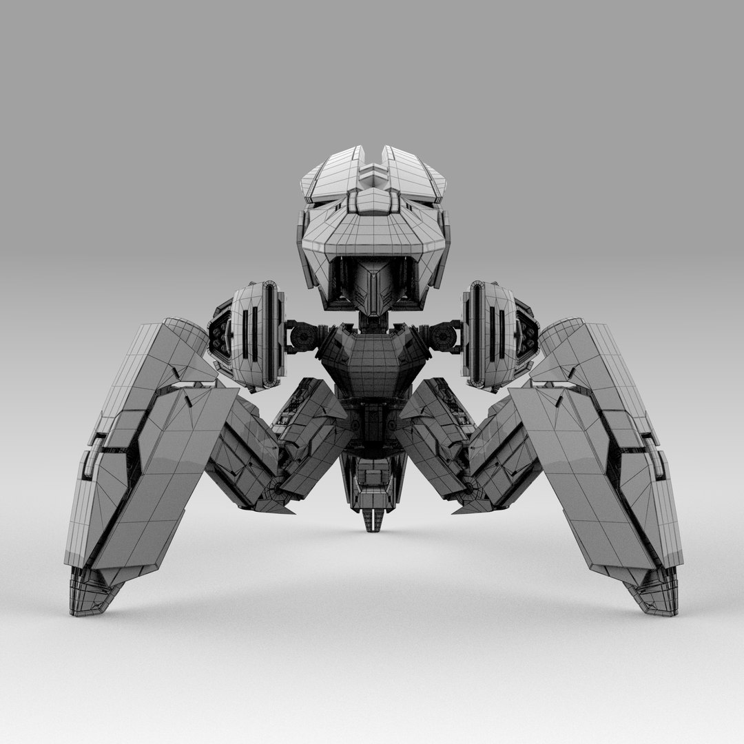 Robot 212f 3D Model - TurboSquid 1523299