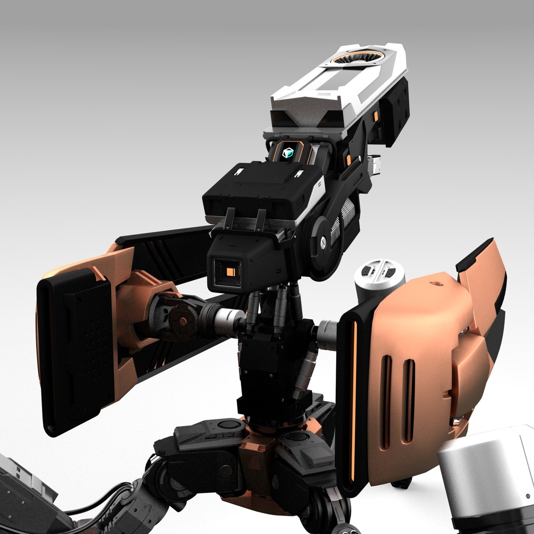 Robot 212f 3D Model - TurboSquid 1523299
