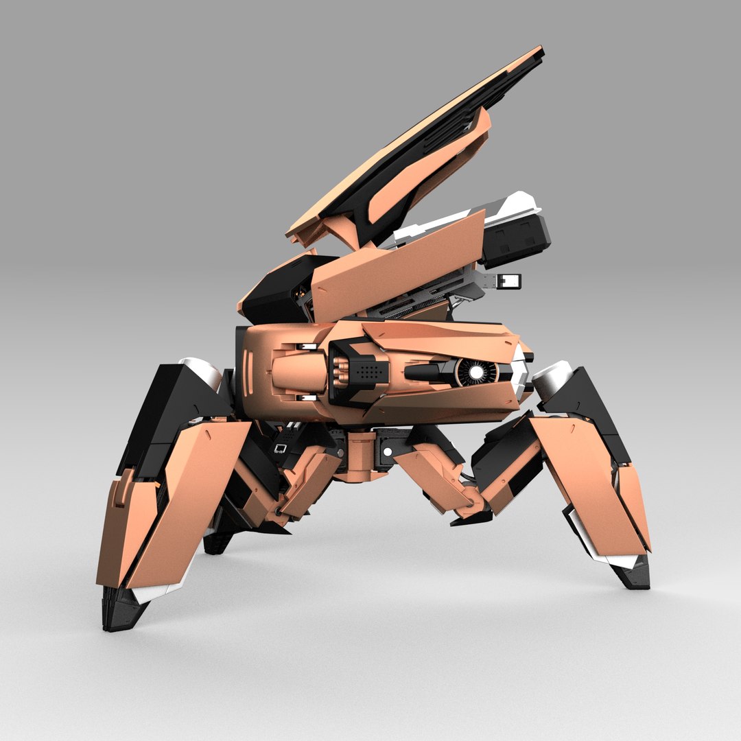 Robot 212f 3D Model - TurboSquid 1523299