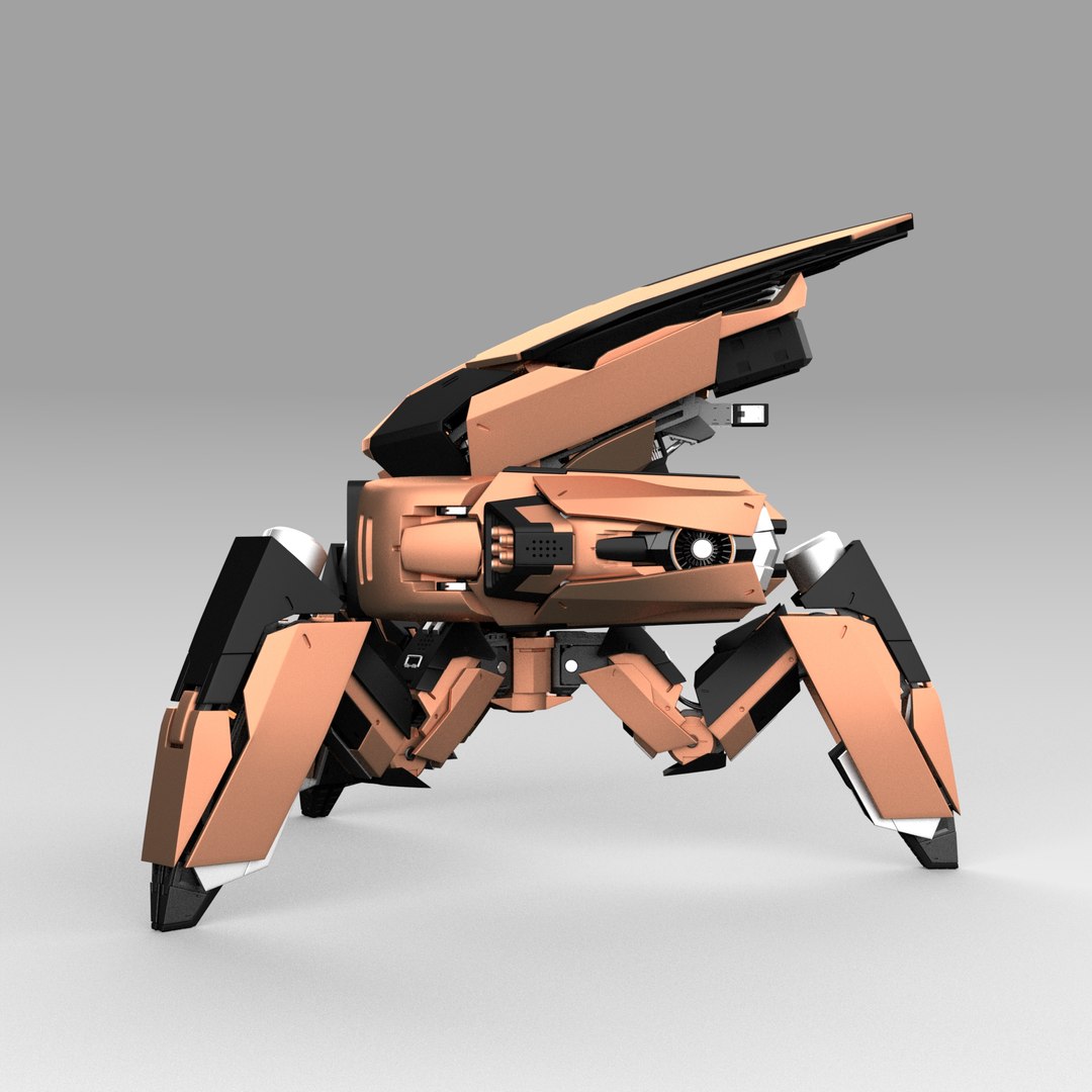 Robot 212f 3D Model - TurboSquid 1523299