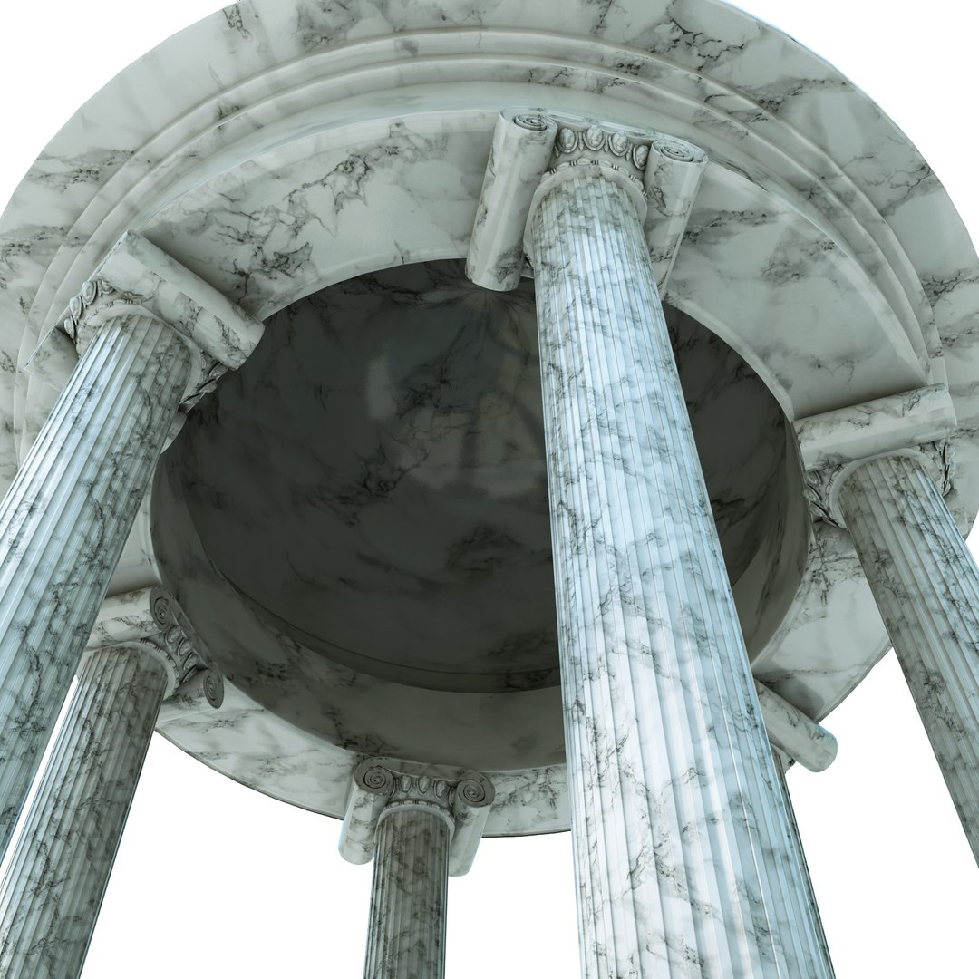 Rotunda 3D Model - TurboSquid 1272051