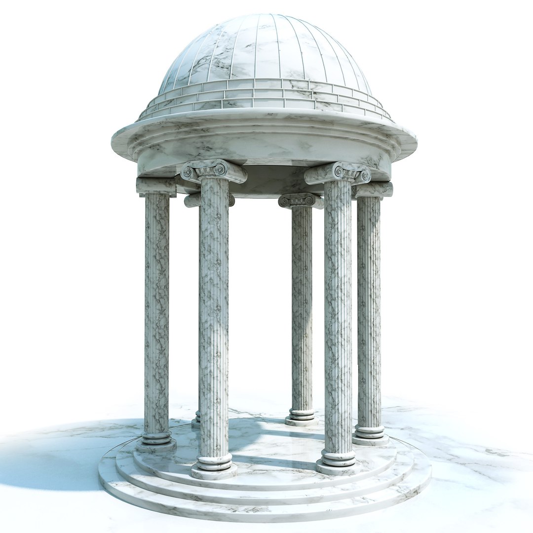 Rotunda 3D Model - TurboSquid 1272051