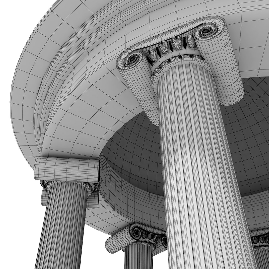 Rotunda 3D Model - TurboSquid 1272051