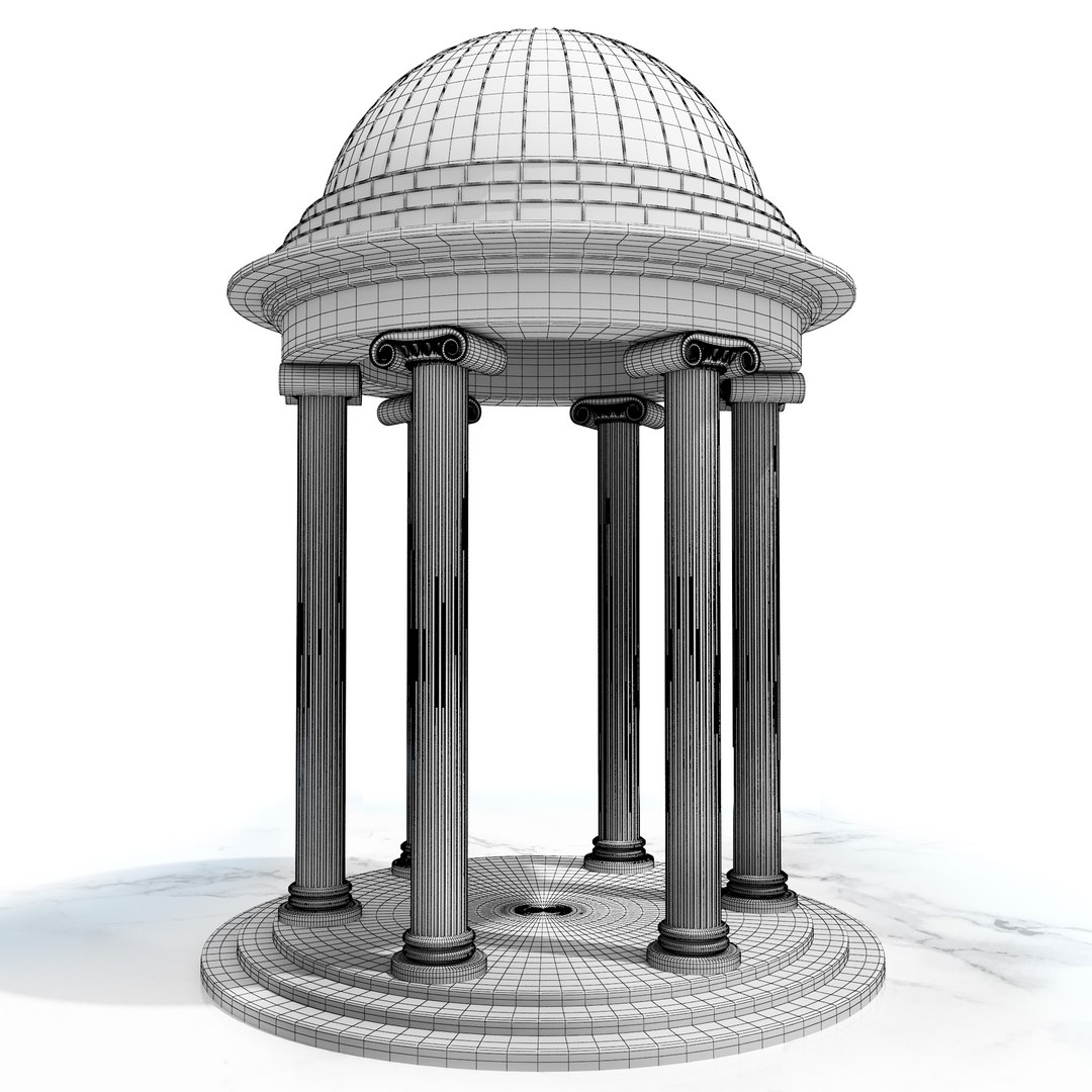 Rotunda 3D Model - TurboSquid 1272051