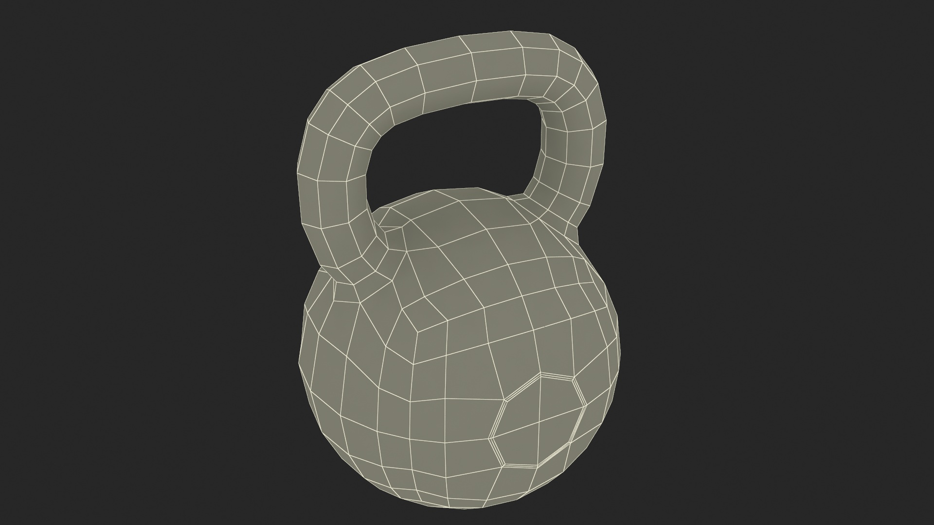 3D Cast Iron Kettlebell Model - TurboSquid 2167651