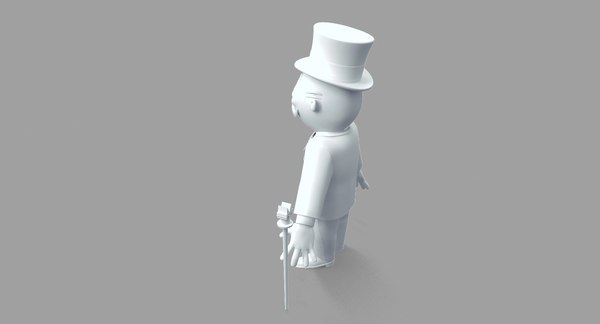 3D mr monopoly model - TurboSquid 1157355