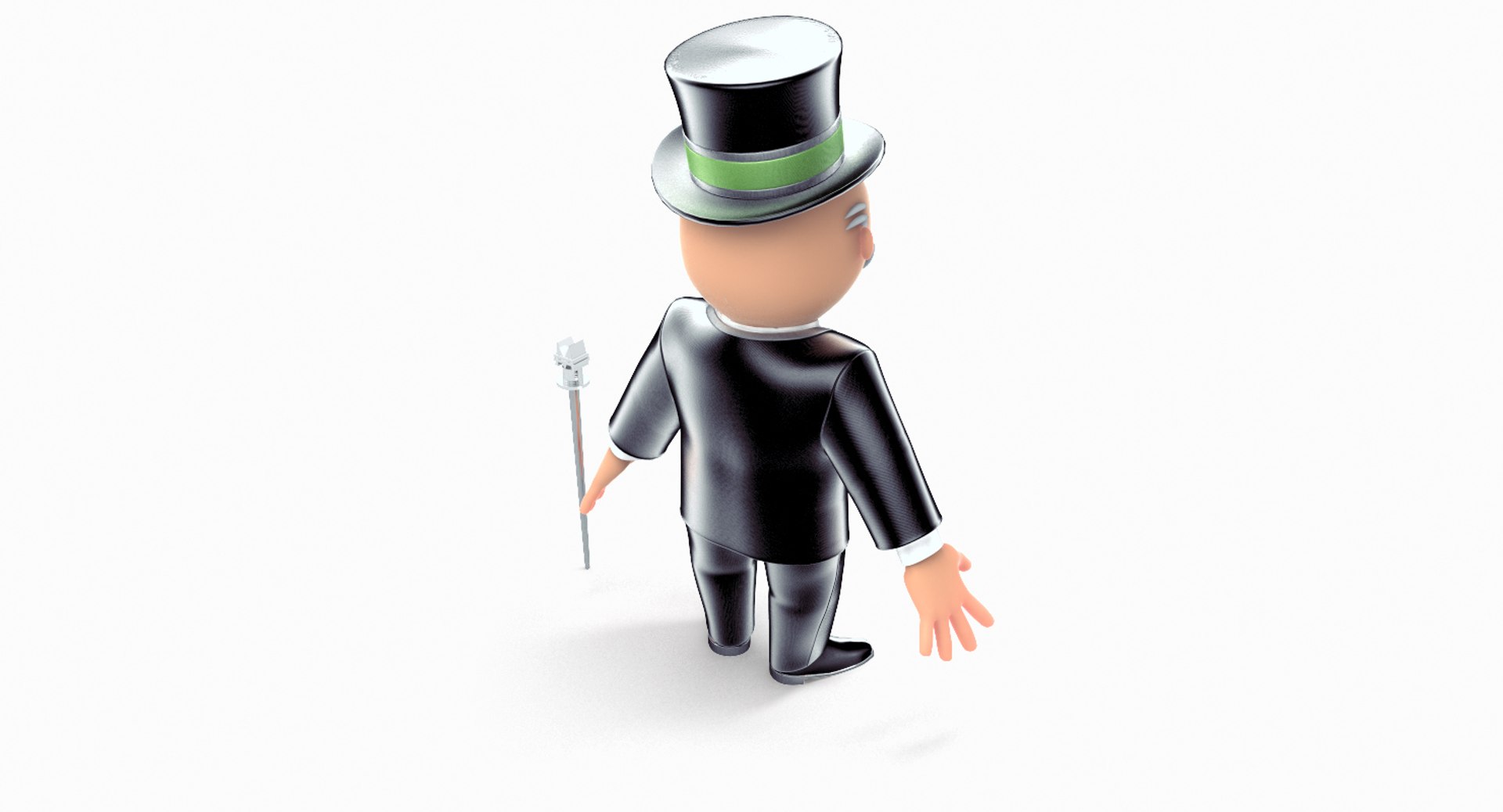 3D mr monopoly model - TurboSquid 1157355