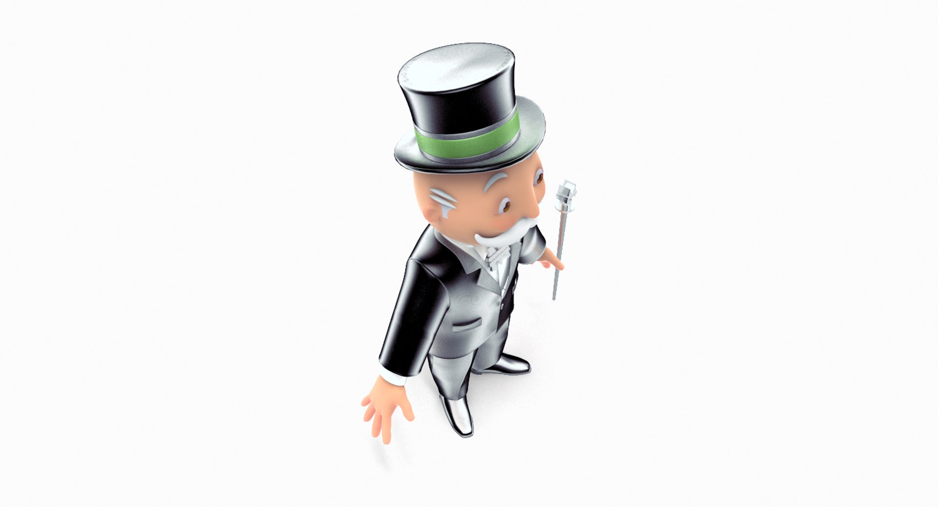 3D mr monopoly model - TurboSquid 1157355
